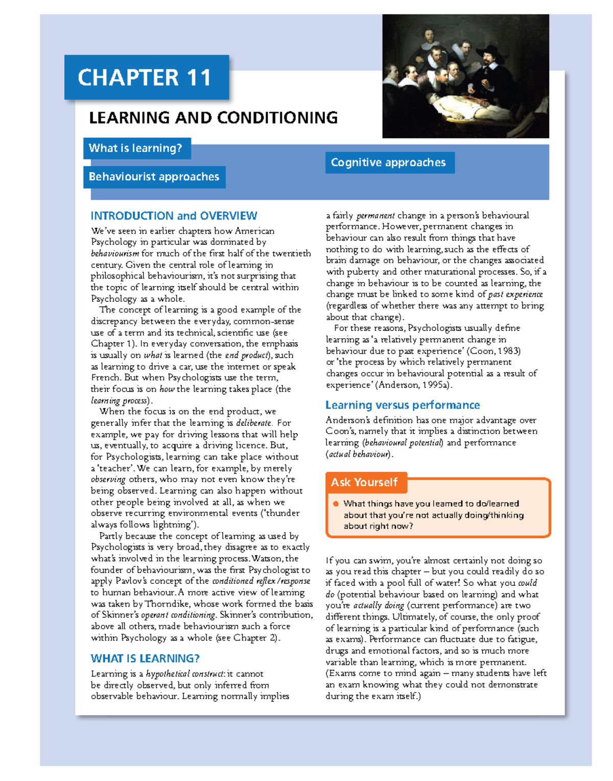 1 - additional information on lesson 11 - IntRoDUCtIon and oVeRVIeW We ...