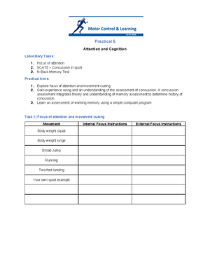 Practical 6 Bilateral Transfer 2023 - Practical 6 Bilateral transfer of ...
