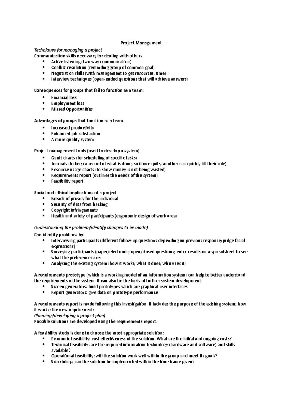 Project Management AJ Project Management Techniques For Managing A project-management-aj-project-management-techniques-for-managing-a