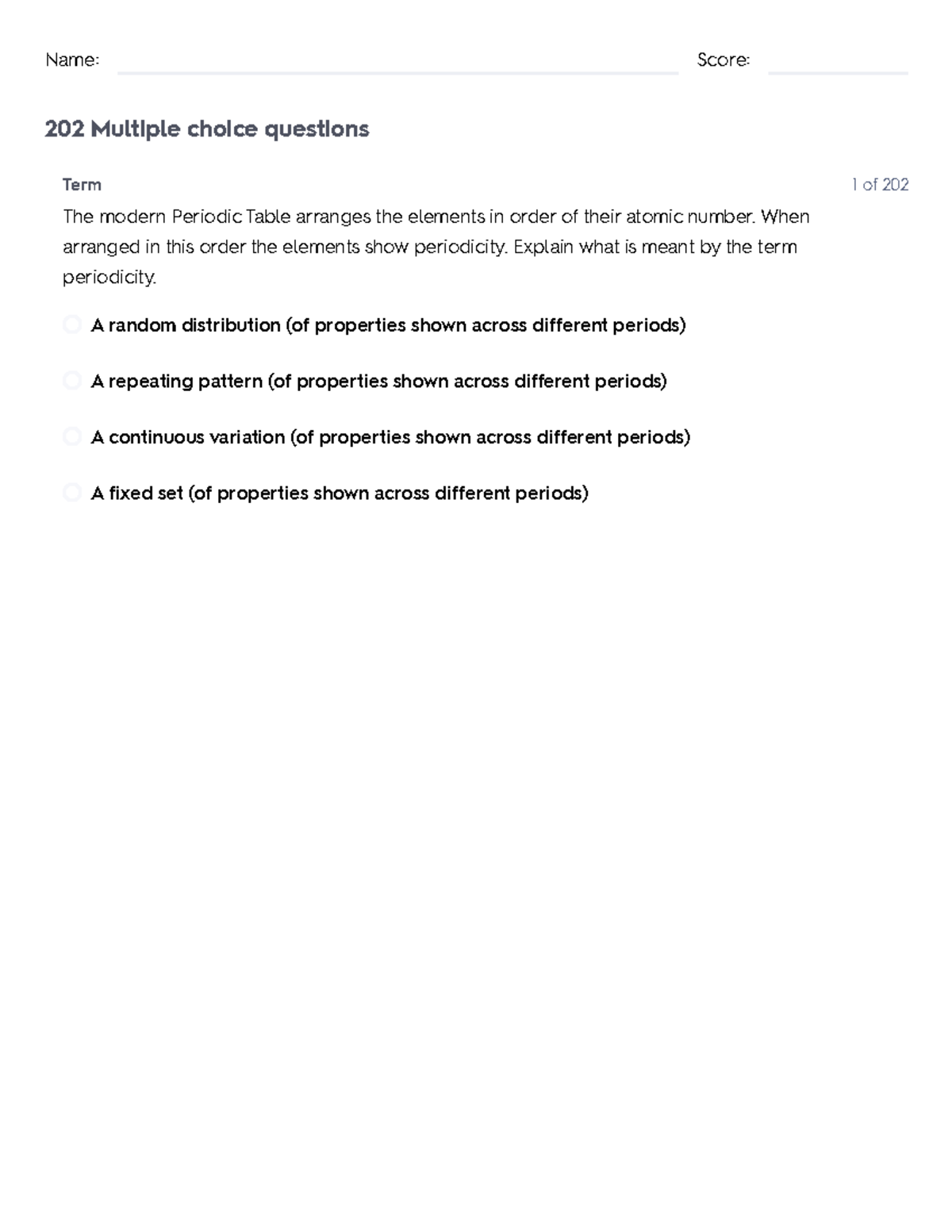 1 kea - to the documents or have express - Name: Score: 202 Multiple ...