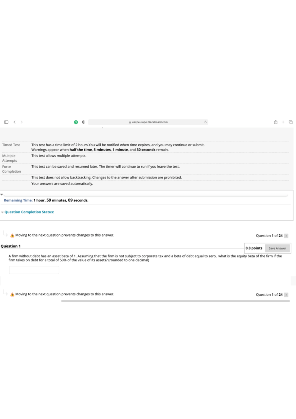 Mock 3 EXAM for preps - Corporate Finance - Studocu