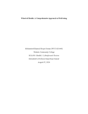 Interpersonal Communication Role Play - Role Play HCA 200-Interpersonal ...