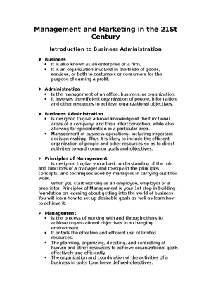 MMW - REVIEWER - MODULE 1 MODULE OVERVIEW This module consists of two ...