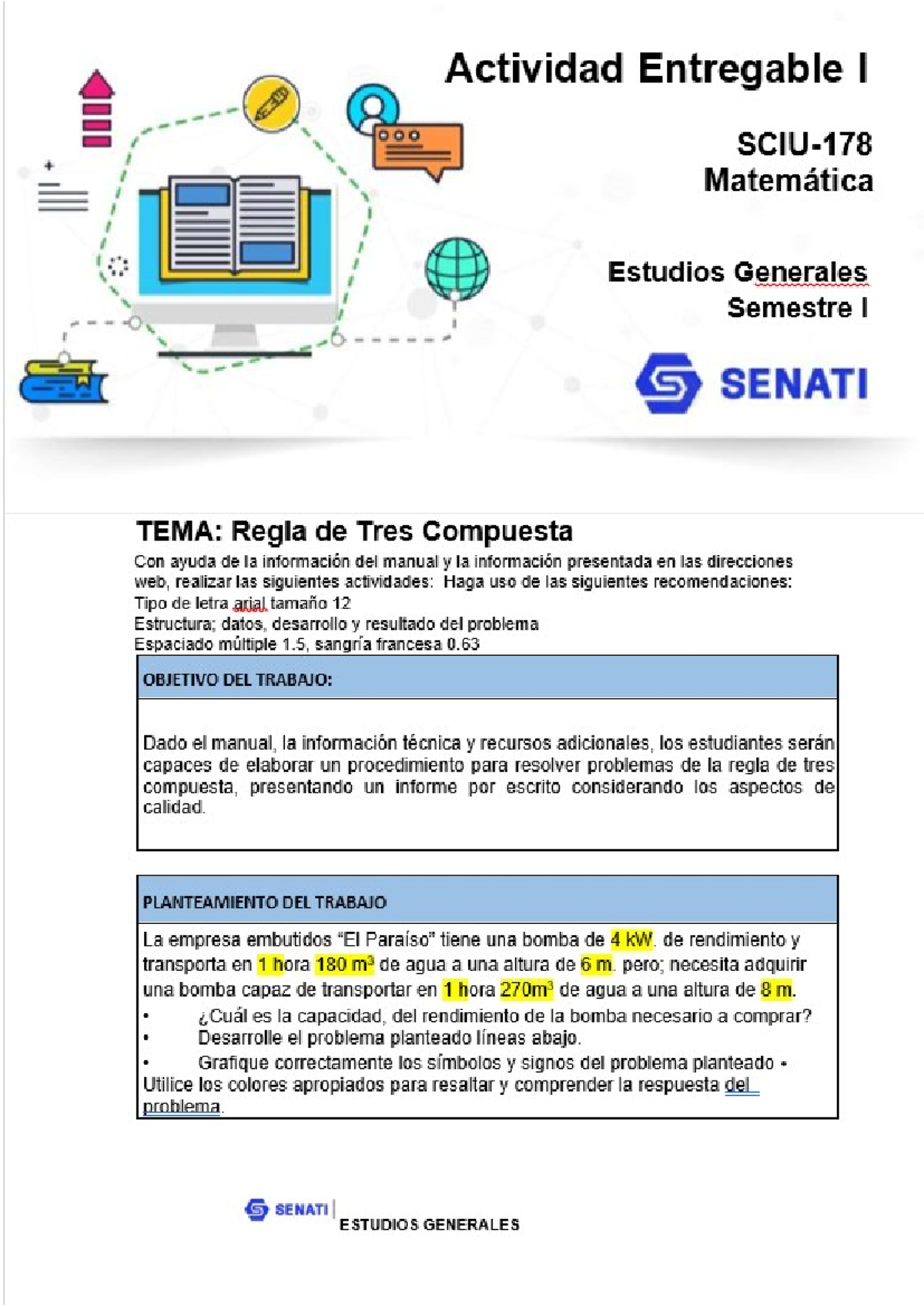 Entregable n° 1 matematica - Actividad Entregable - Studocu