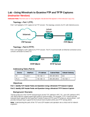 5.2.3.6 Packet Tracer - Implementing Static and Dynamic NAT Instructions IG - © 2013 Cisco and ...