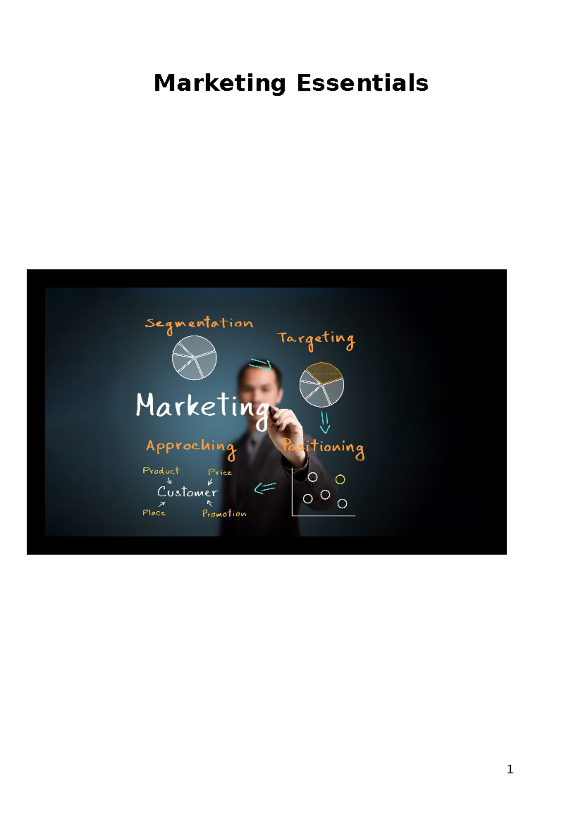 Marketing essentials - Updated version - Marketing Essentials Inhoud ...