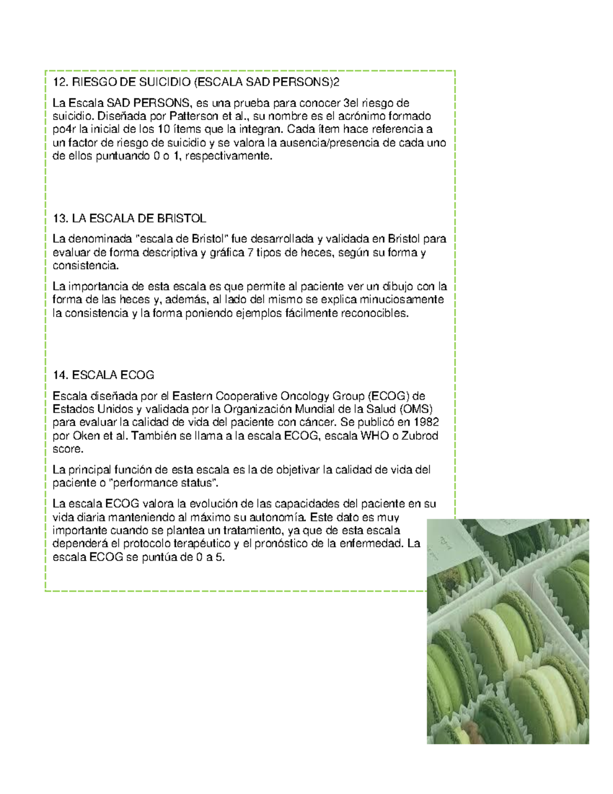 Escalas - .jdjdjzjsjs - 12. RIESGO DE SUICIDIO (ESCALA SAD PERSONS) La ...