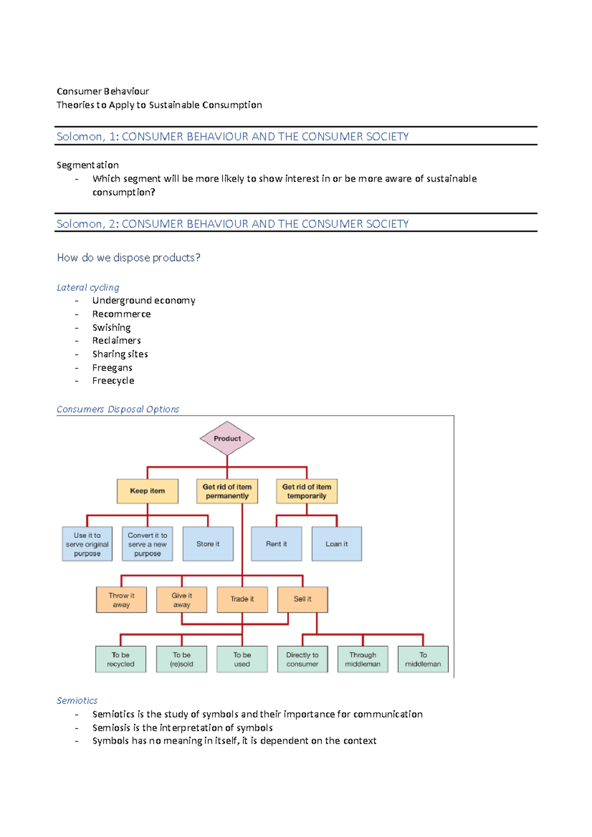 Sustainable consumption - Consumer Behaviour - Warning: TT: undefined function: 32 Warning: TT ...