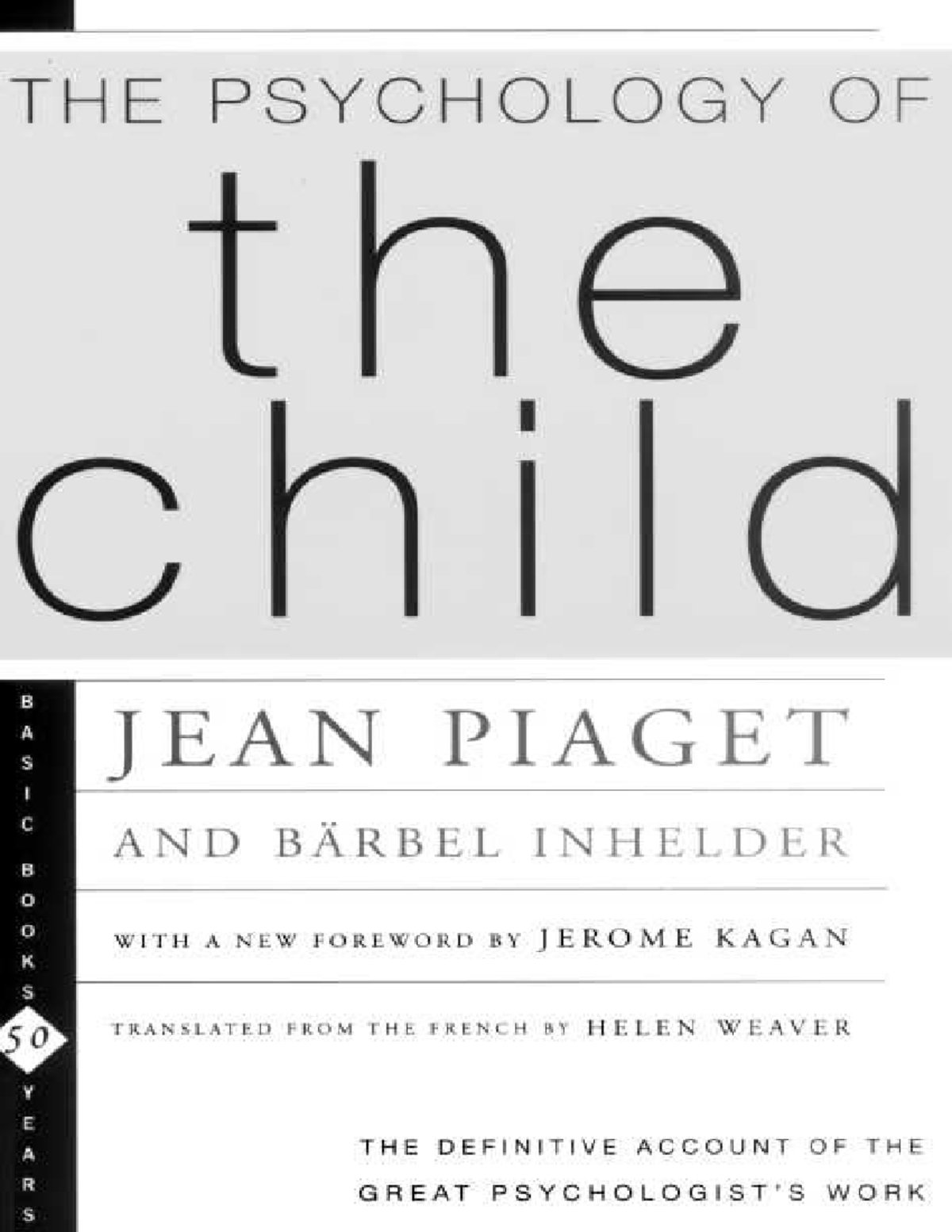 The Psychology Of The Child Jean Piaget – ATEEP