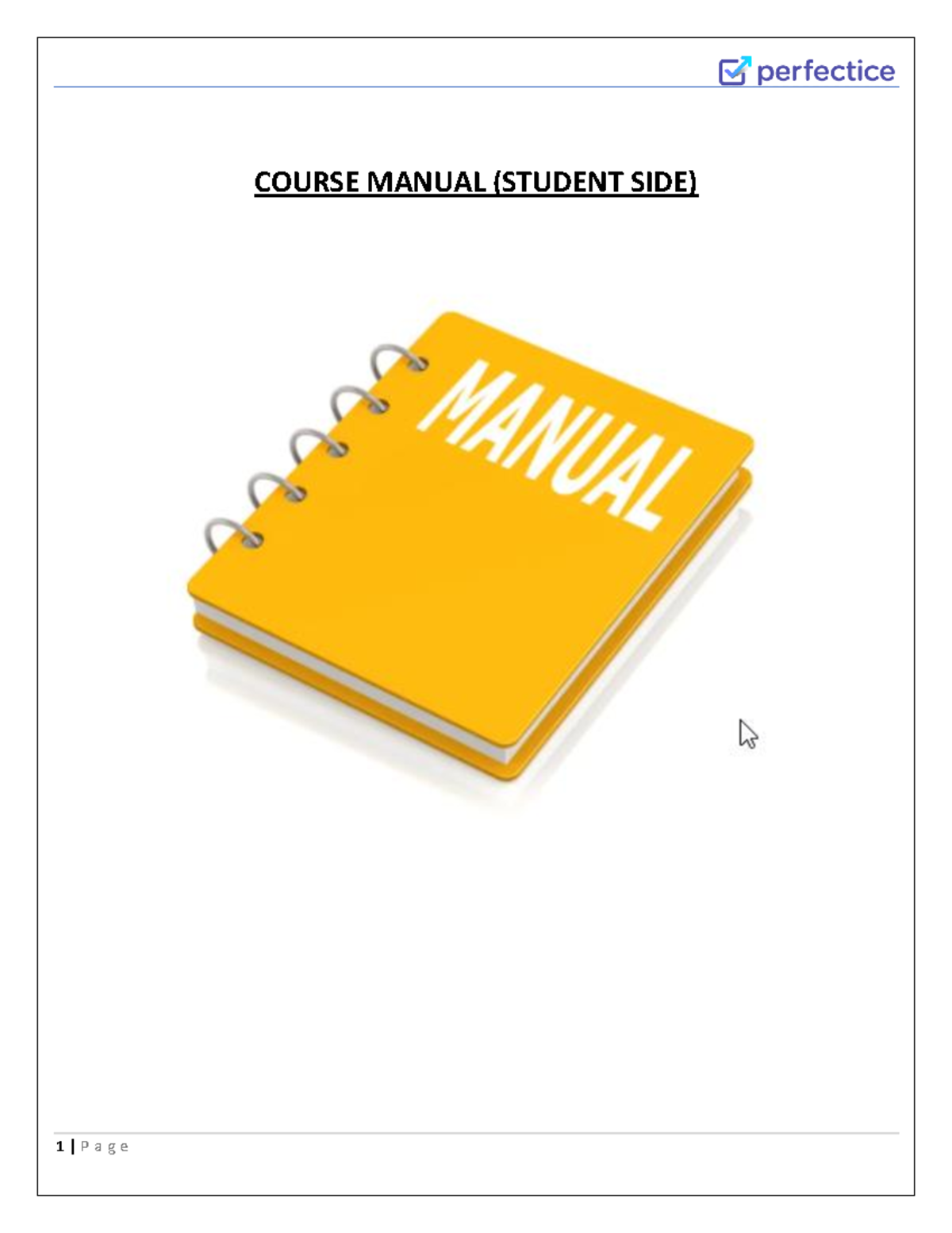 MYP- Course Manual ( Student SIDE) - COURSE MANUAL (STUDENT SIDE) STEP ...