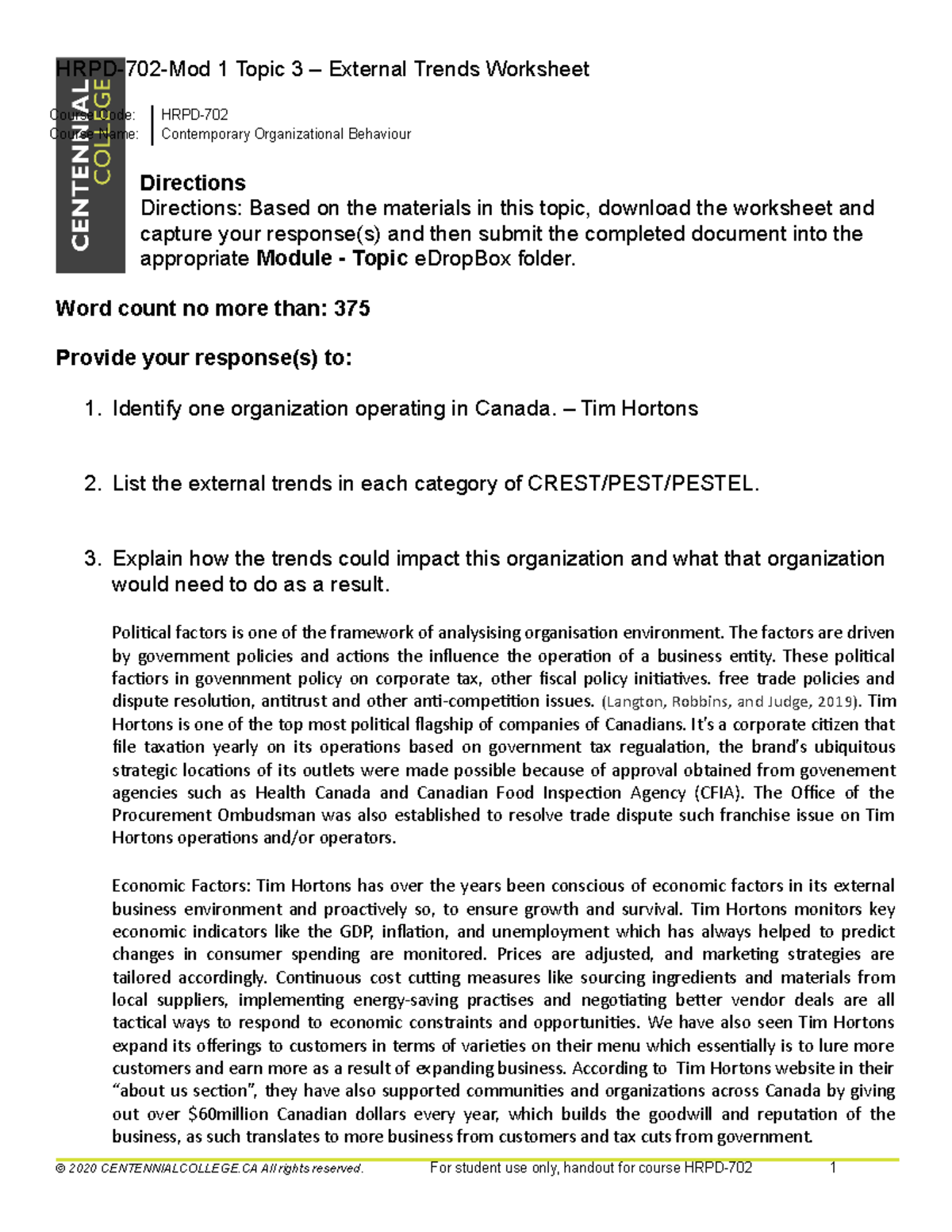 HRPD-702-Mod 1 Topic 3 - External Trends Worksheet (5) (1) (1) - HRPD ...