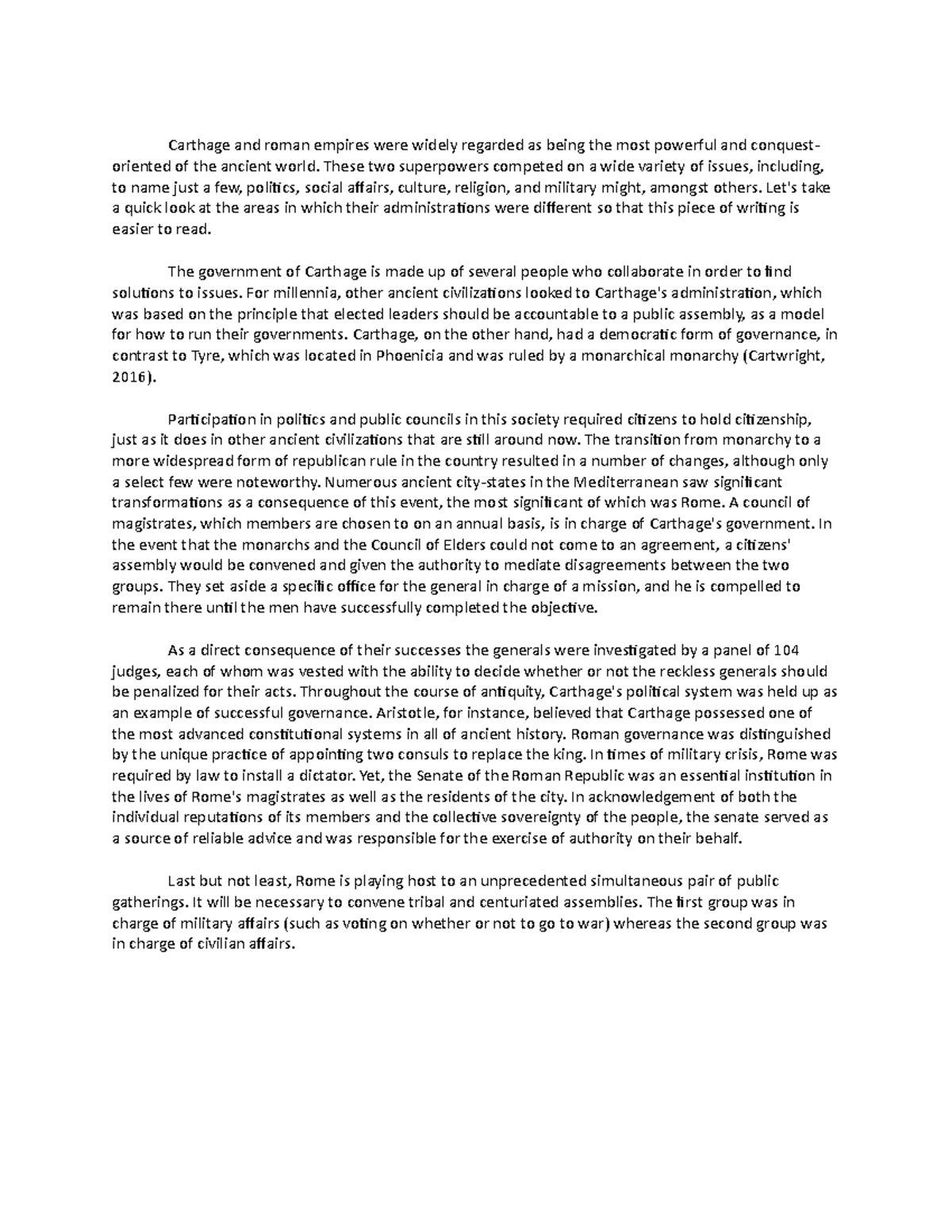LJ5 - In this course, selected readings from Homer and Plato's ...