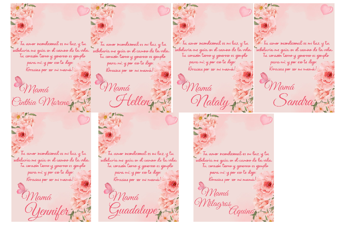 Tarjea collar dia de la madre Chichizola - Diseño digital - Studocu