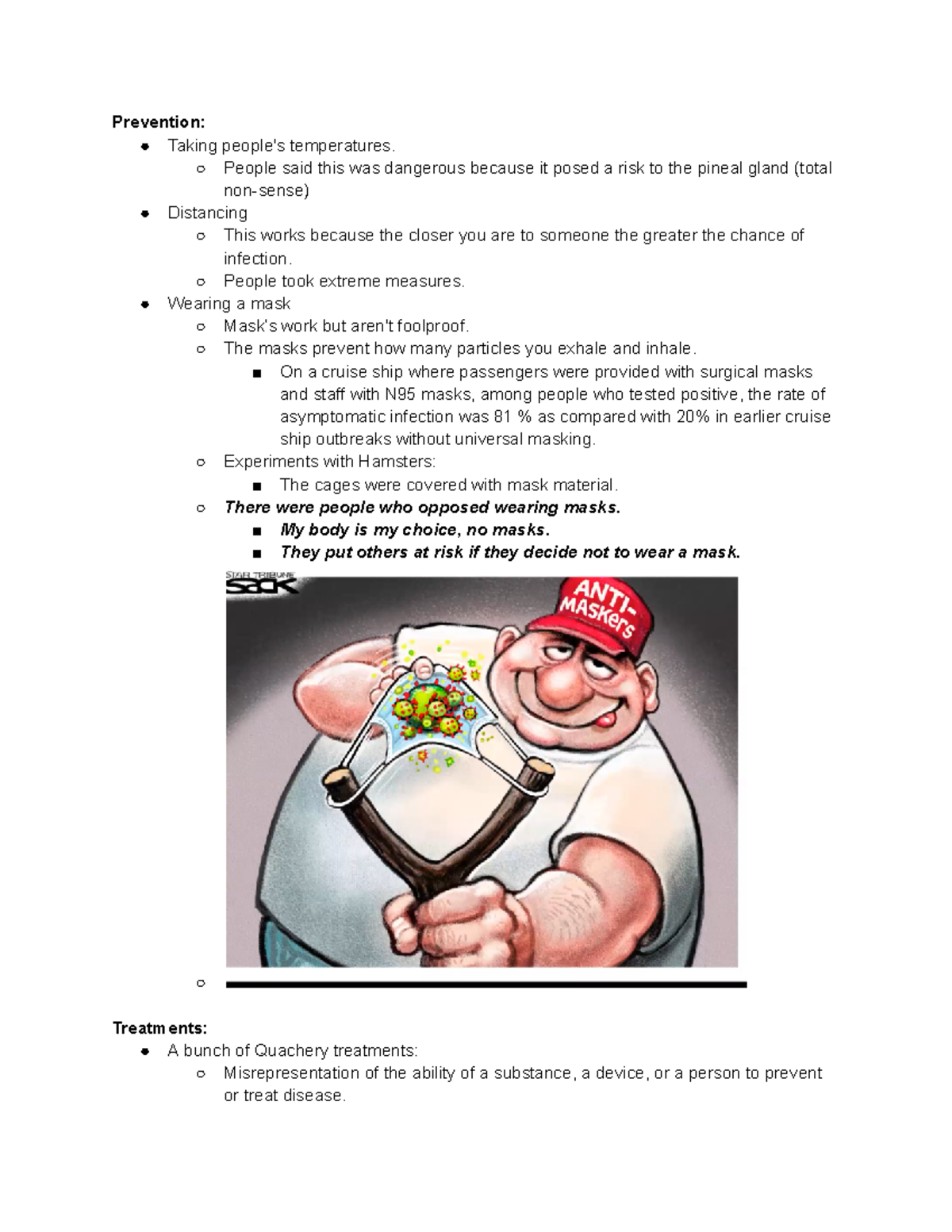 Covid-19 C - Full Lecture notes for Covid-19 C - Prevention: Taking ...