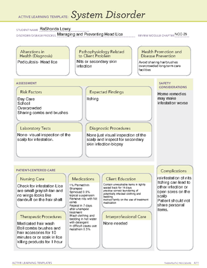 ATI Basic Concept Low Sodium diet - ACTIVE LEARNING TEMPLATES ...
