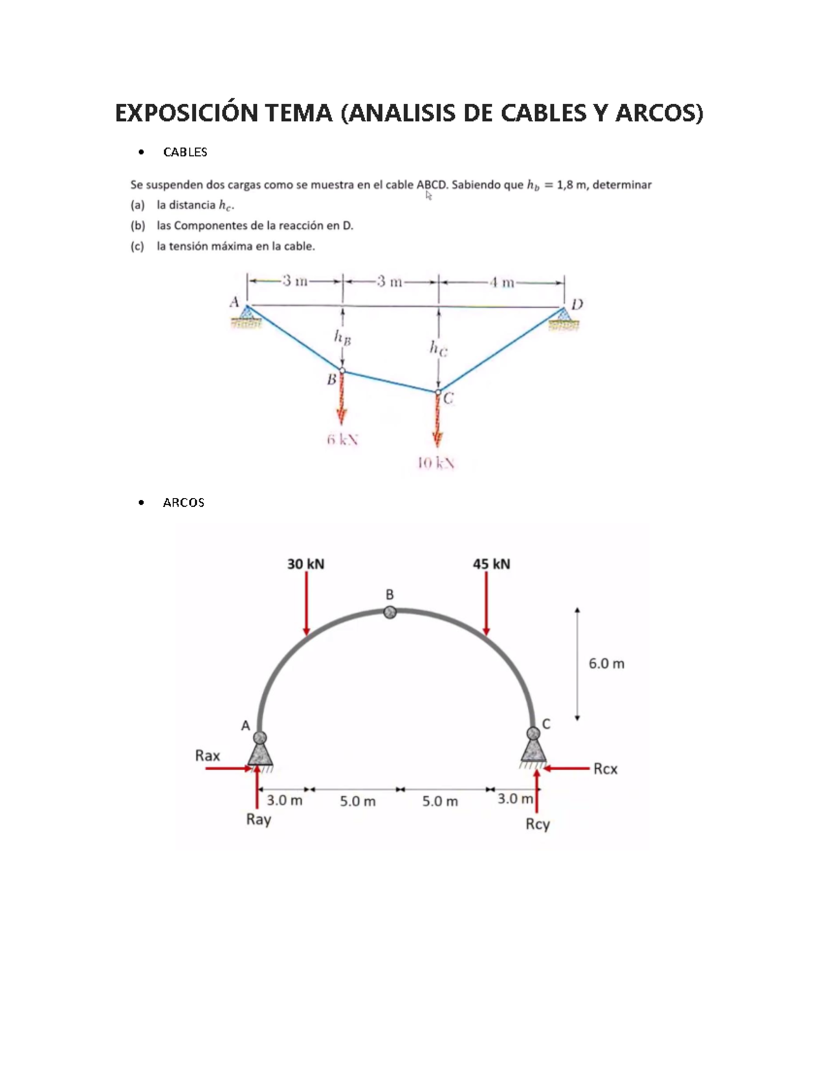 Analisis DE Cables Y Arcos - Introducción a la ingeniería civil ...