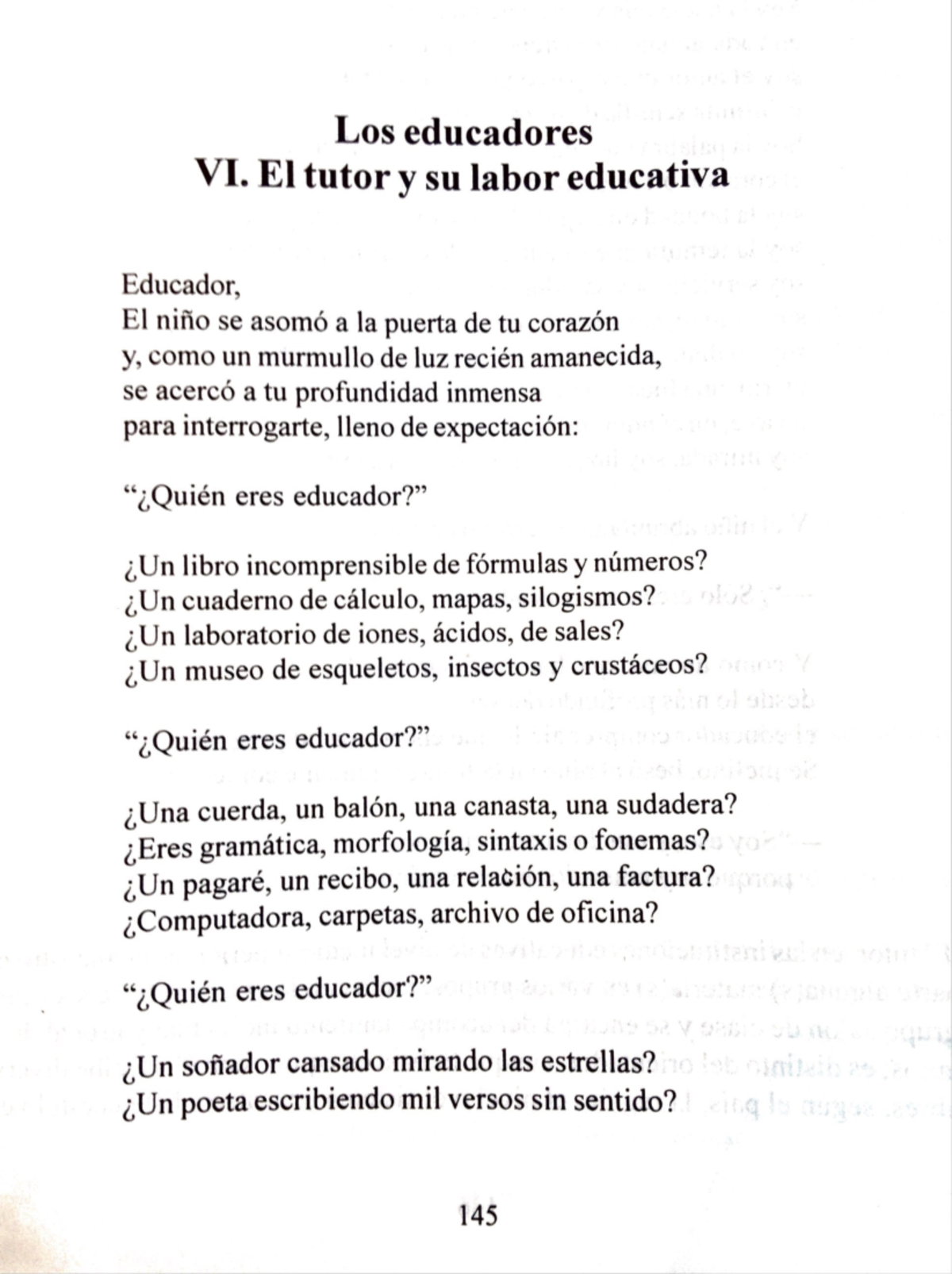 CAP 6 El tutor y su labor educativa - Orientación educativa 1 - Studocu