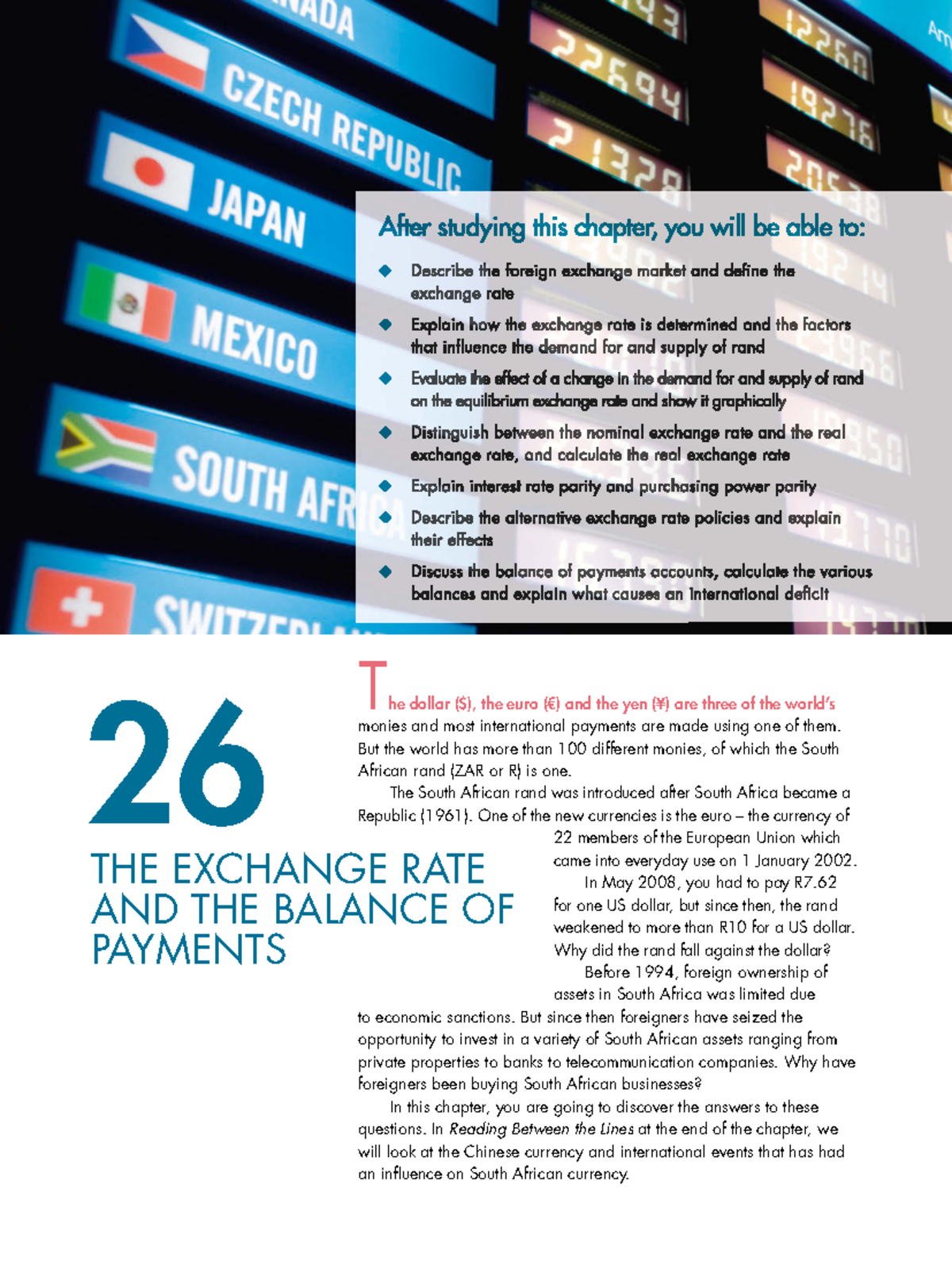 The Exchange Rate and the Balance of Payments Parkin 26 2nd Ed updated ...
