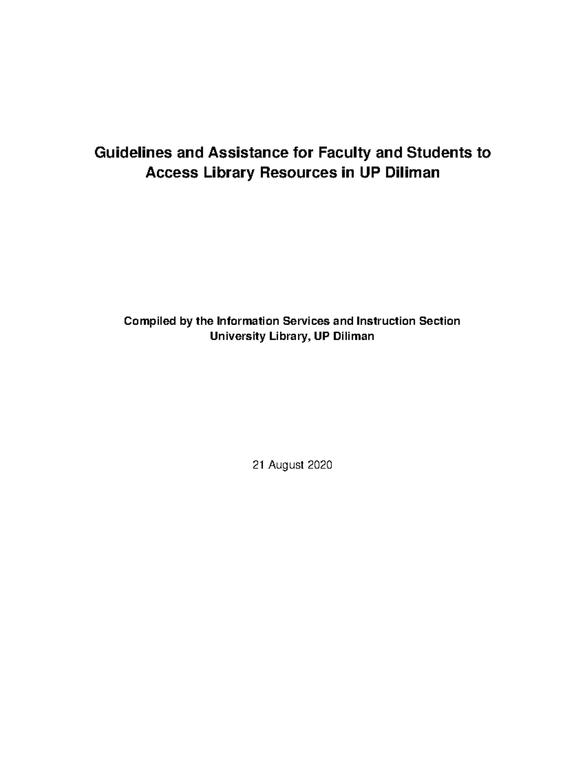 UL-Guidelines - N/A - Guidelines and Assistance for Faculty and ...