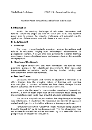 HOW Education Influences Culture IN Society - Shiela Marie S. Gainsan ...