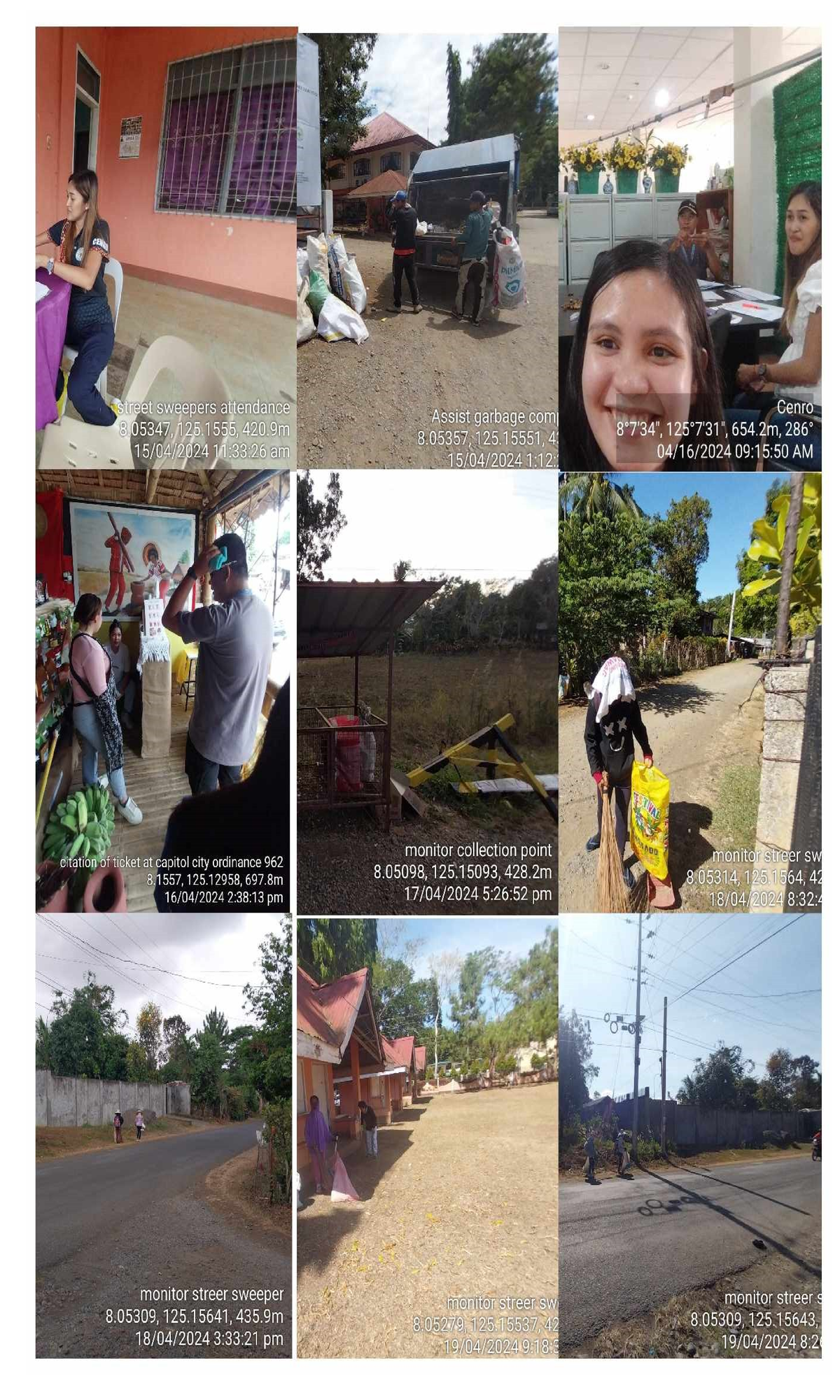 Clean and Green - nothing follows - street sweepers attendance Cenro ...