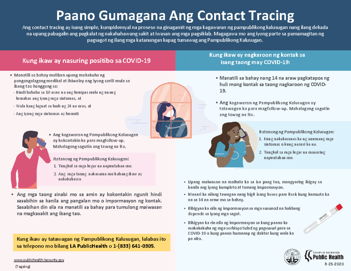 Contact Tracing-Tagalog - Paano Gumagana Ang Contact Tracing Ang ...
