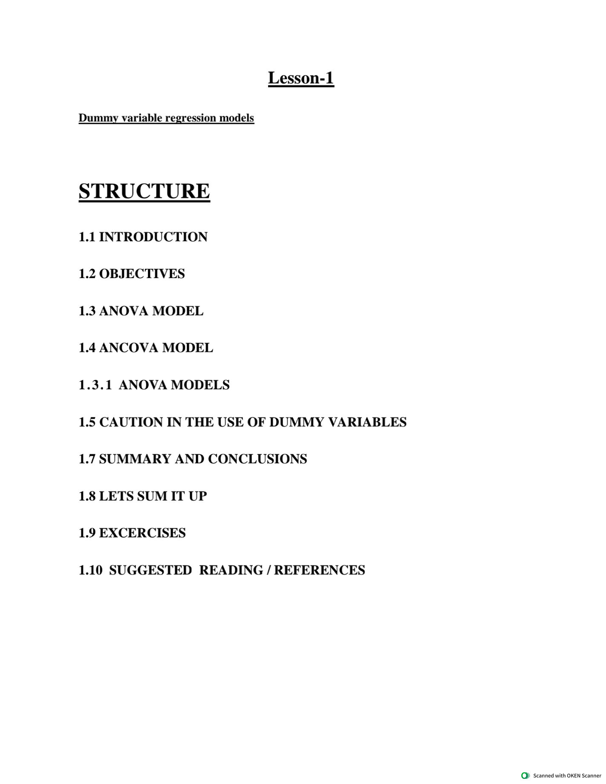 Dummy Variable regression Models - Probability and Statistics - Studocu