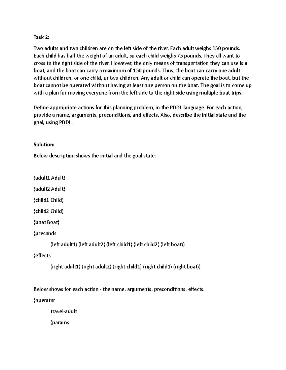 Task2 - reference - Task 2: Two adults and two children are on the left ...