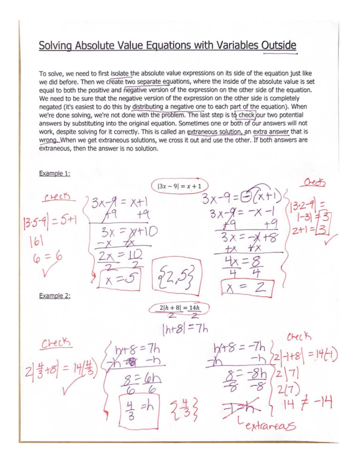 1a filled in notes on absolute value equations with variables outside ...
