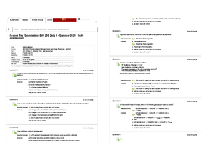 Optional Assignment - Pratice assigment - BIO 203 - SBU - Studocu