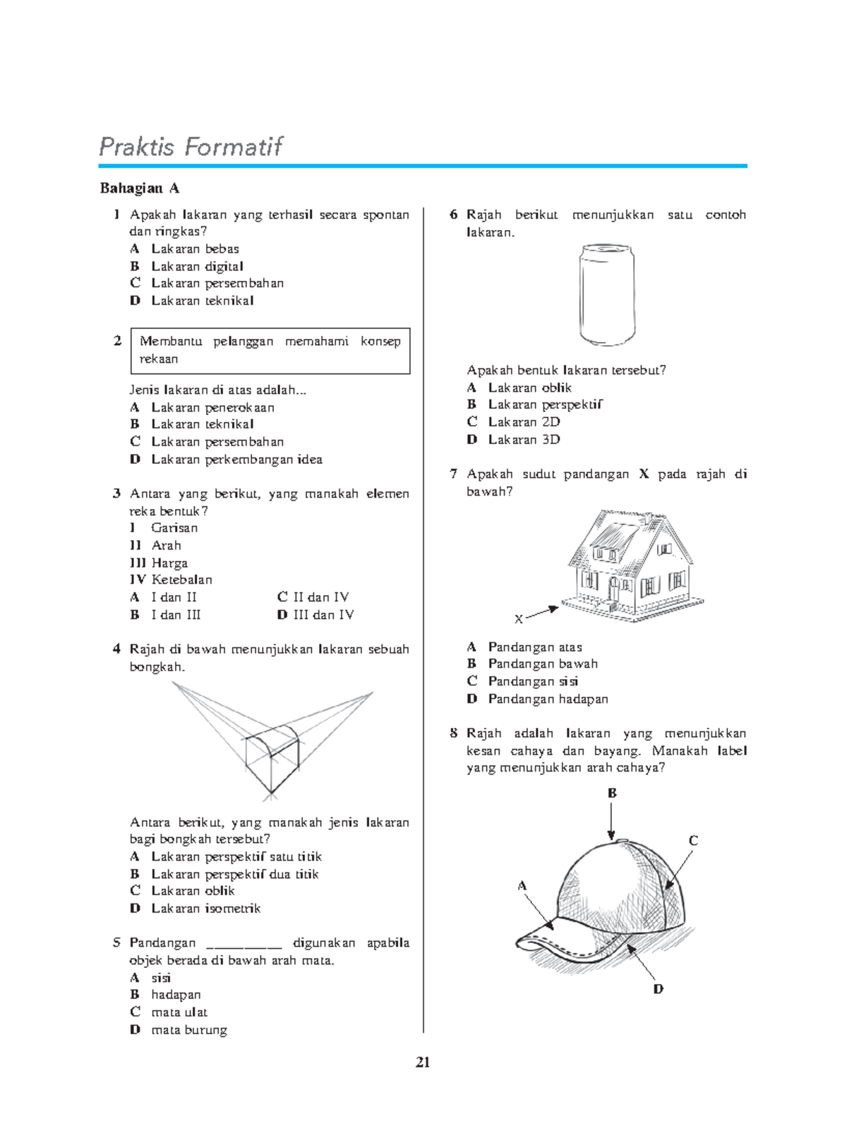 RBT TING 1 BAB 4 - kssm - Bahagian A 1 Apakah lakaran yang terhasil ...