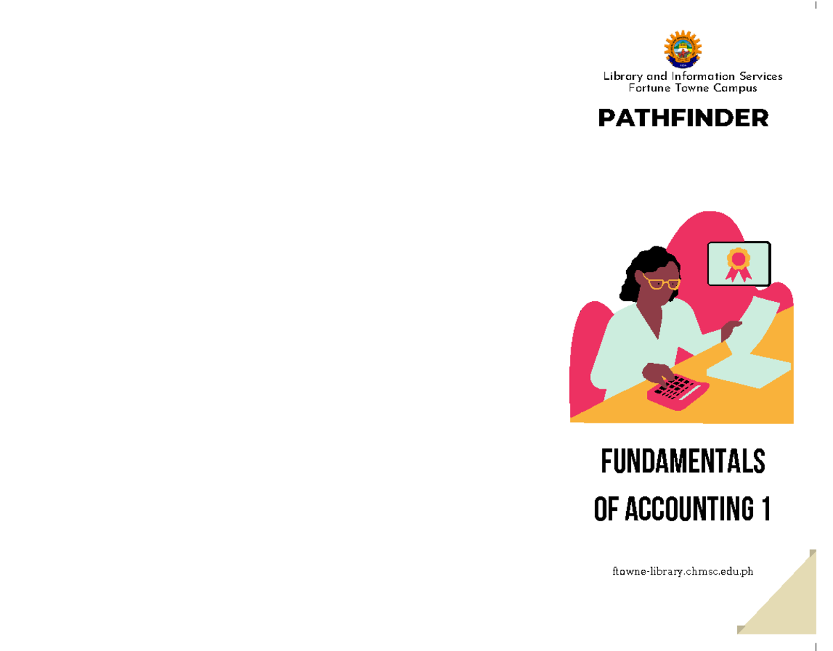 Fundamentals of Accounting 1 - PATHFINDER Fundamentals of Accounting 1 ...