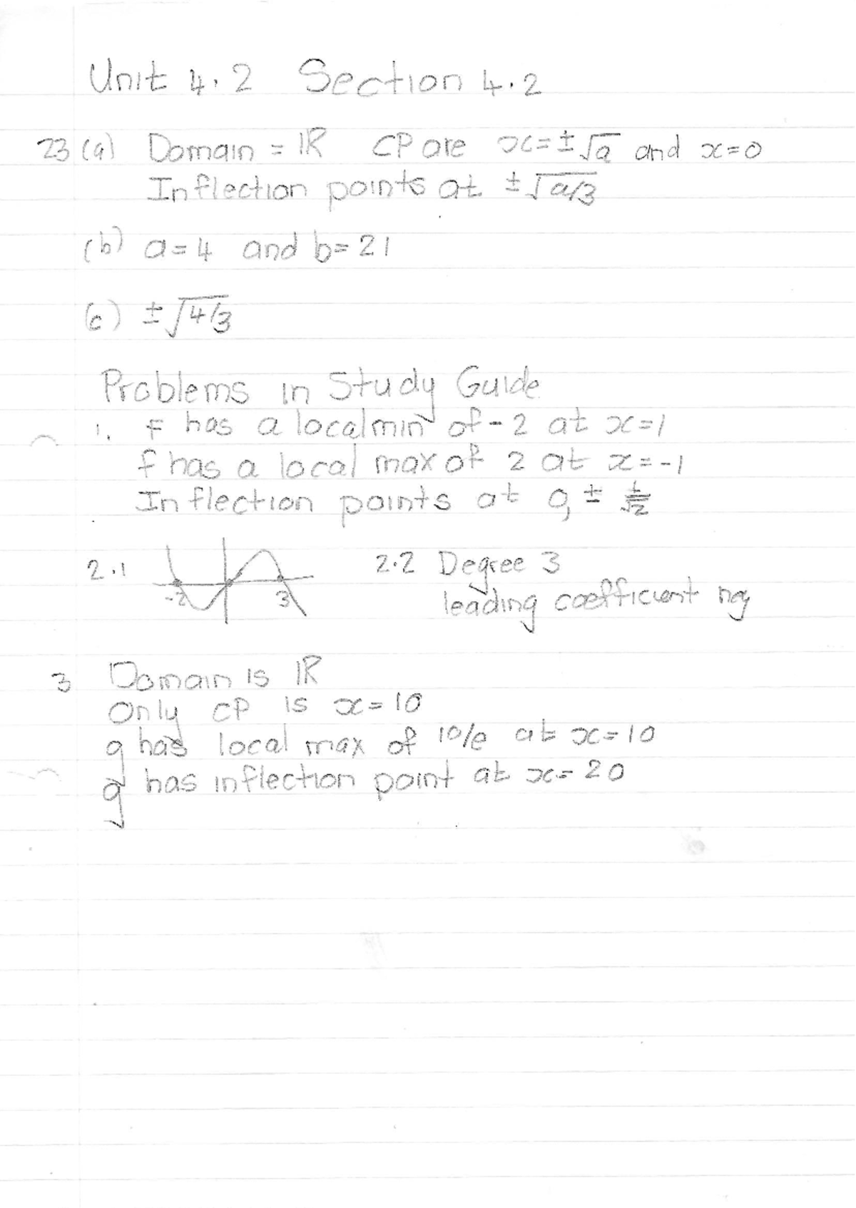 Unit4 - anwsers - WTW 134 - Studocu