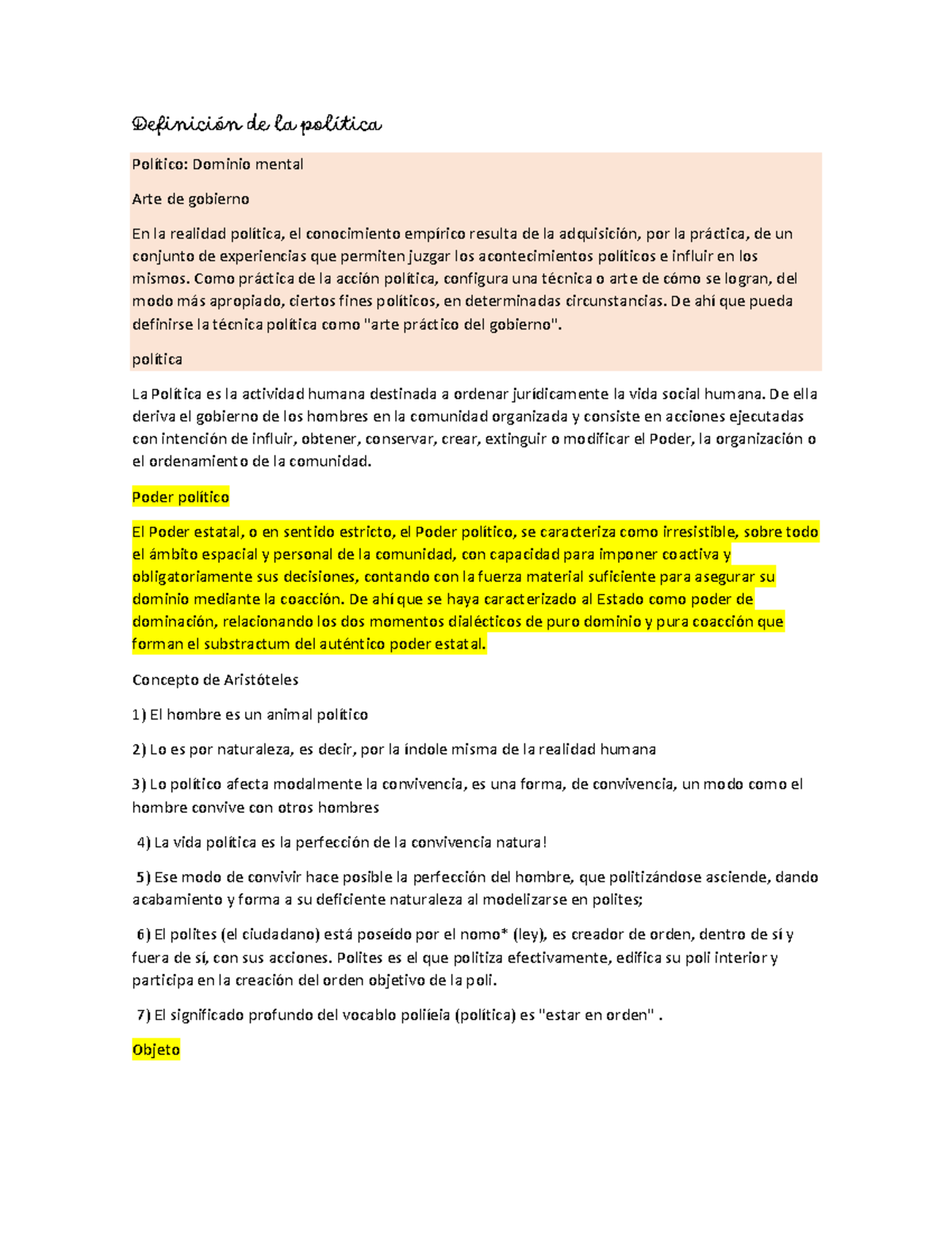Valentina resumen de derecho politico - DefiniciÛn de la polÌtica ...