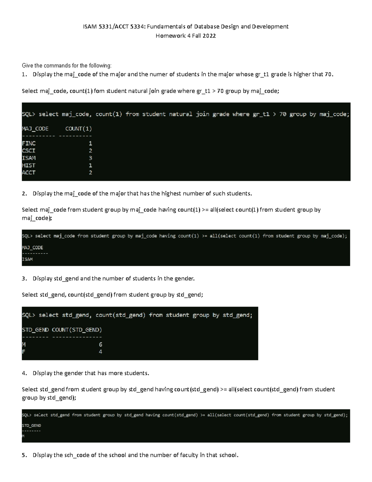 ISAM5331 5333 Pi Homework - ISAM 5331/ACCT 5334: Fundamentals of ...