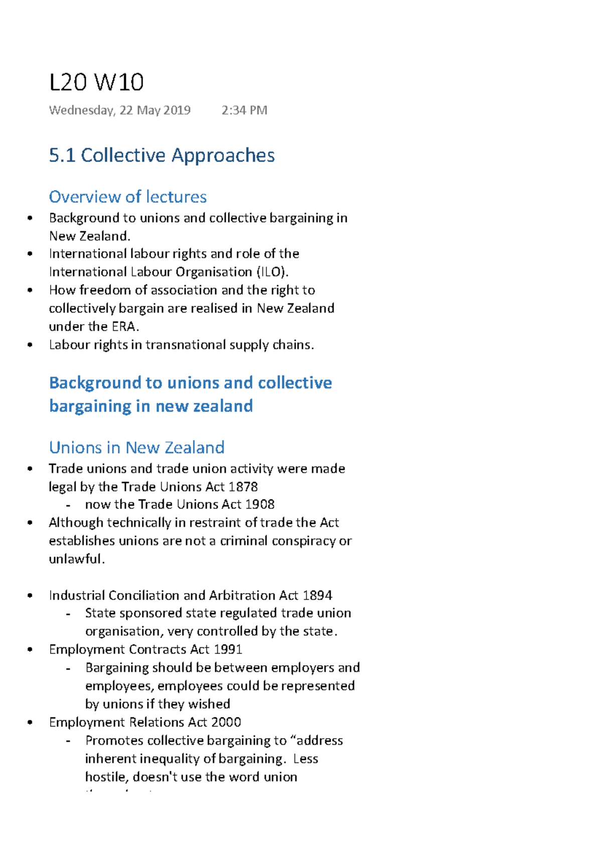 Lecture 20 Week 10 - Warning: TT: undefined function: 32 5 Collective Approaches Overview of ...