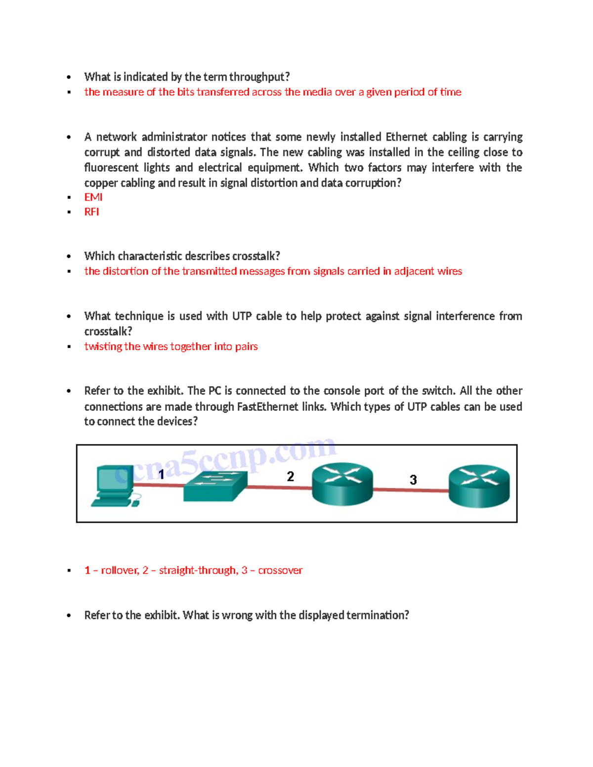 Computer Science Info Tech - What is indicated by the term throughput ...