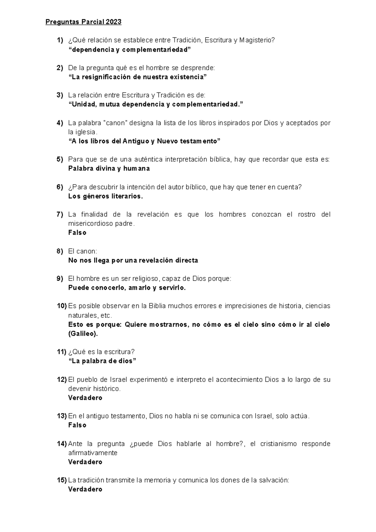 preguntero primer Parcial 2023 - Preguntas Parcial 2023 1) ¿Qué relación se establece entre ...