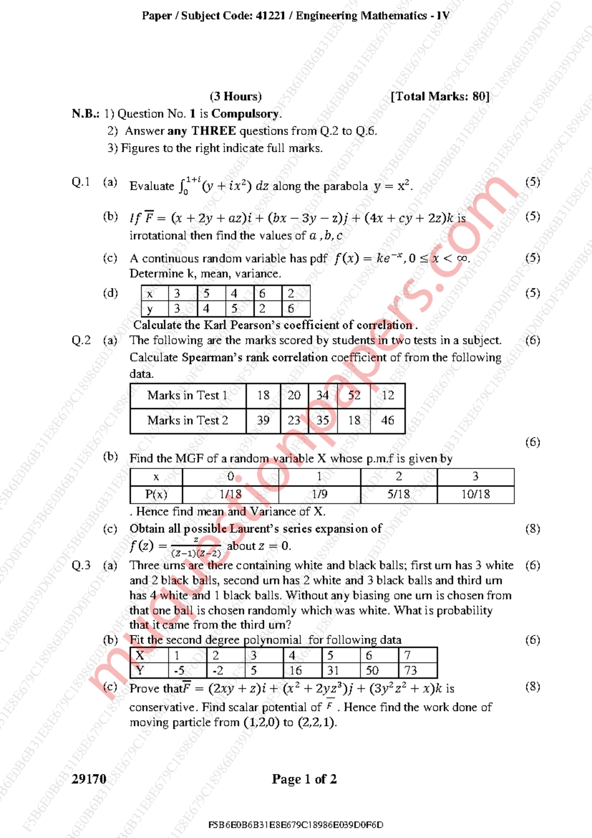 Be mechanical-engineering semester-4 2023 may engineering-mathematics-ivrev-2019-c-scheme ...