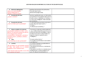 Como preparar un informe descriptivo - Como preparar un informe ...