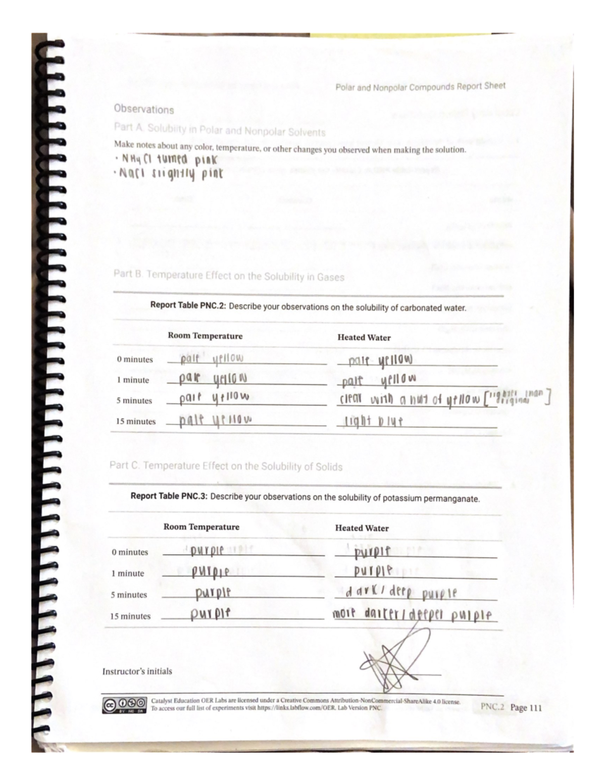 Chemistry Lab Answers - MOL 303 - Studocu