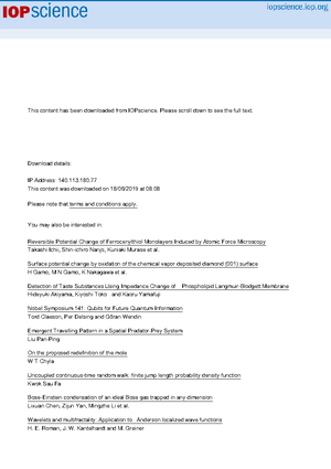 Chapter 1 ISM Final - CHAPTER 1 THE QUANTUM THEORY OF THE ...