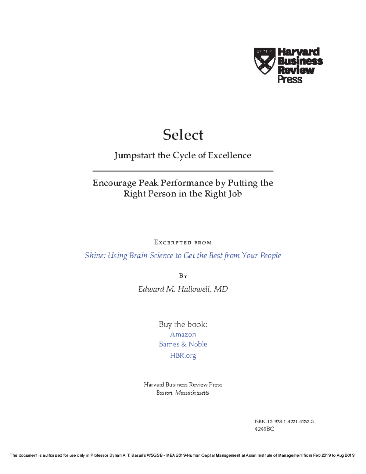 4249BC-PDF-ENG - For the study purpose - Select Jumpstart the Cycle of ...