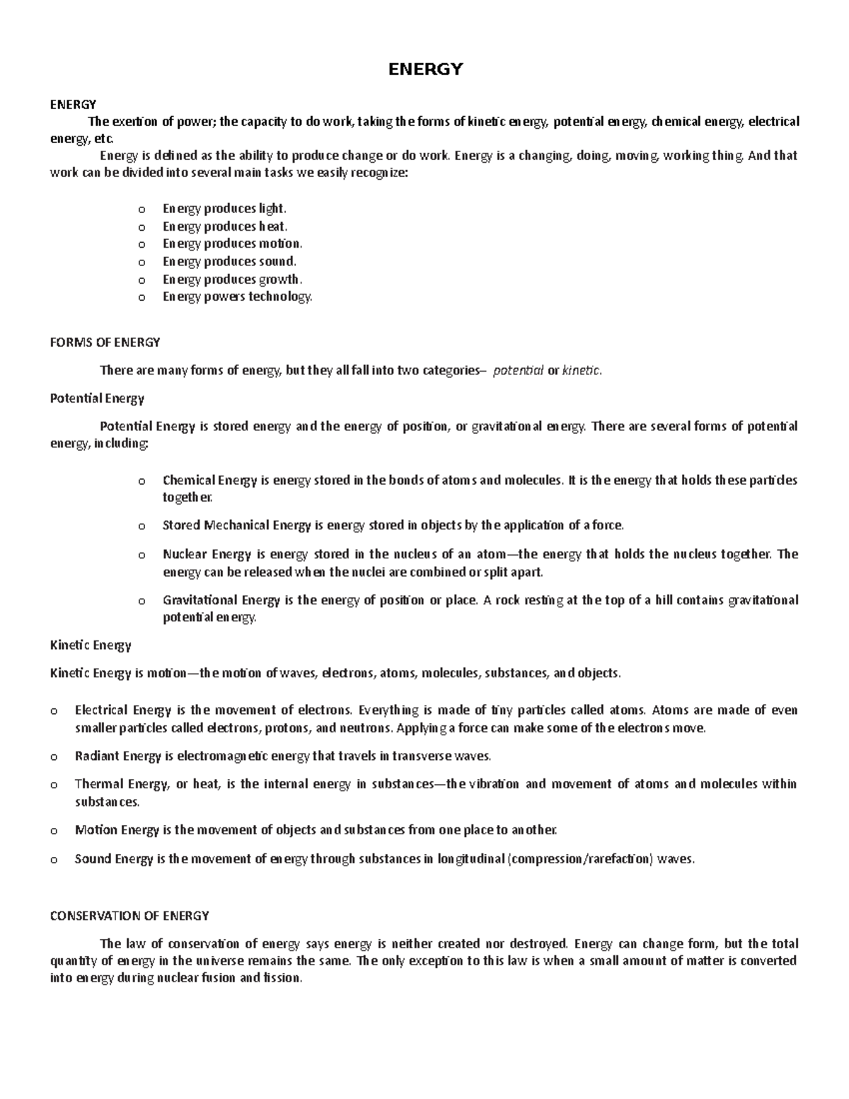CHEM Lecture Notes - Chemistry - WMSU - Studocu