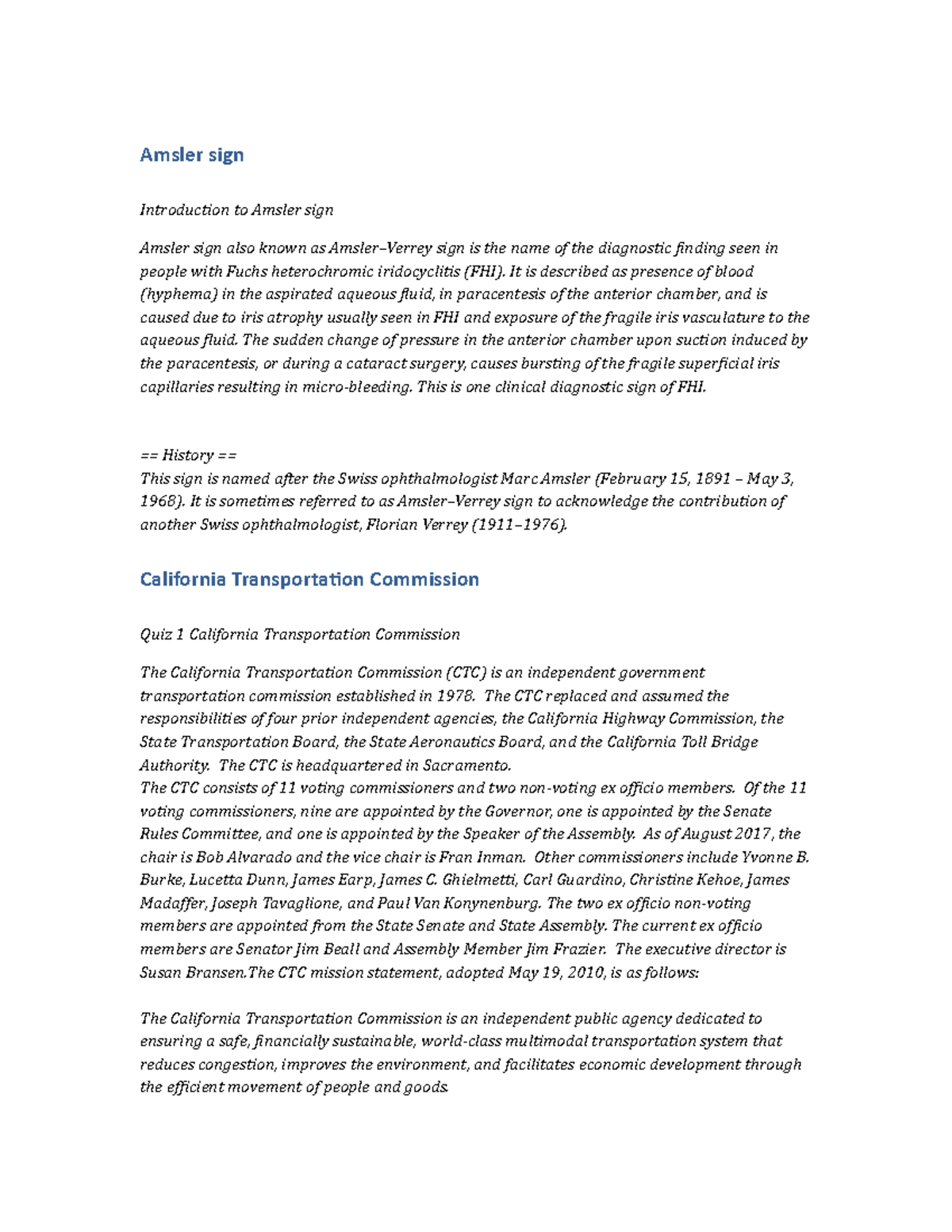 PSY167 Notes Amsler sign - Amsler sign Introduction to Amsler sign ...