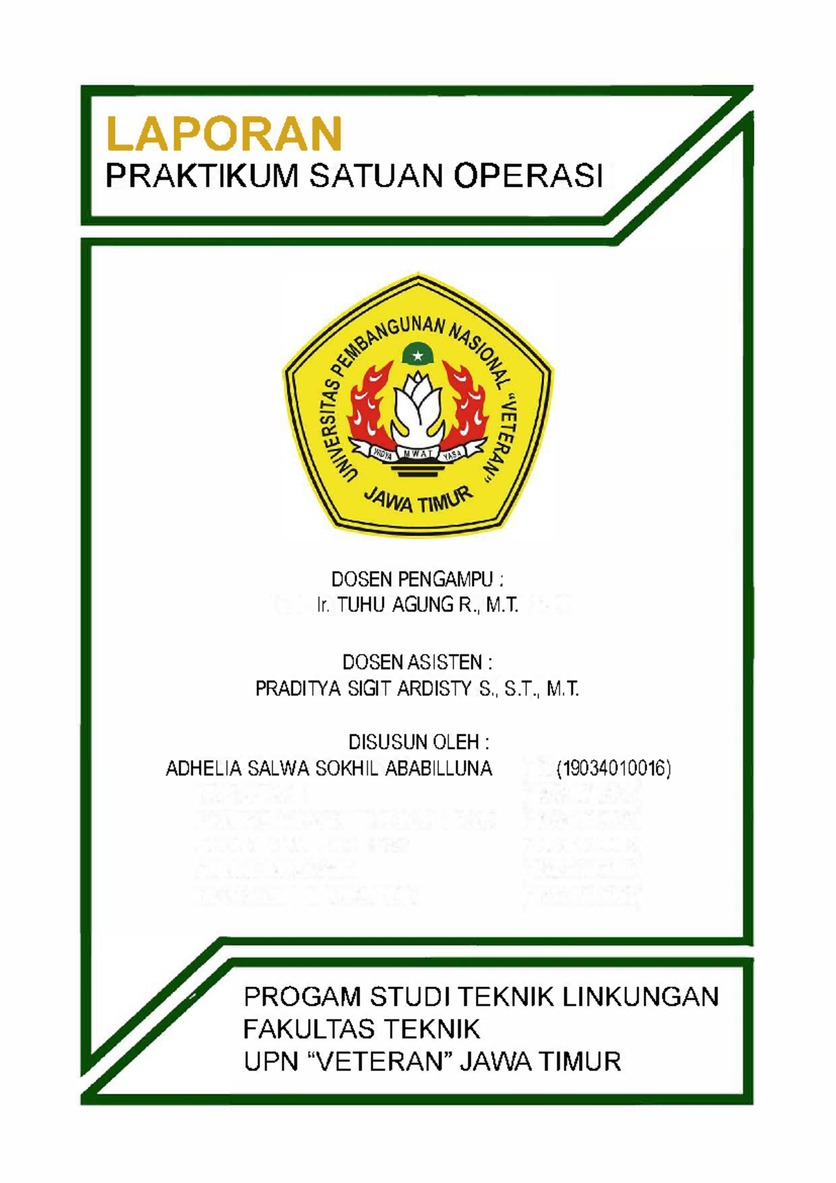 Laporan Praktikum SO A2 19034010016 Adhelia S - LAPORAN PRAKTIKUM ...