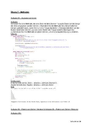 Programmieren 1 Aufgaben - Übung 3 – Datentypen & Operatoren I Aufgabe ...