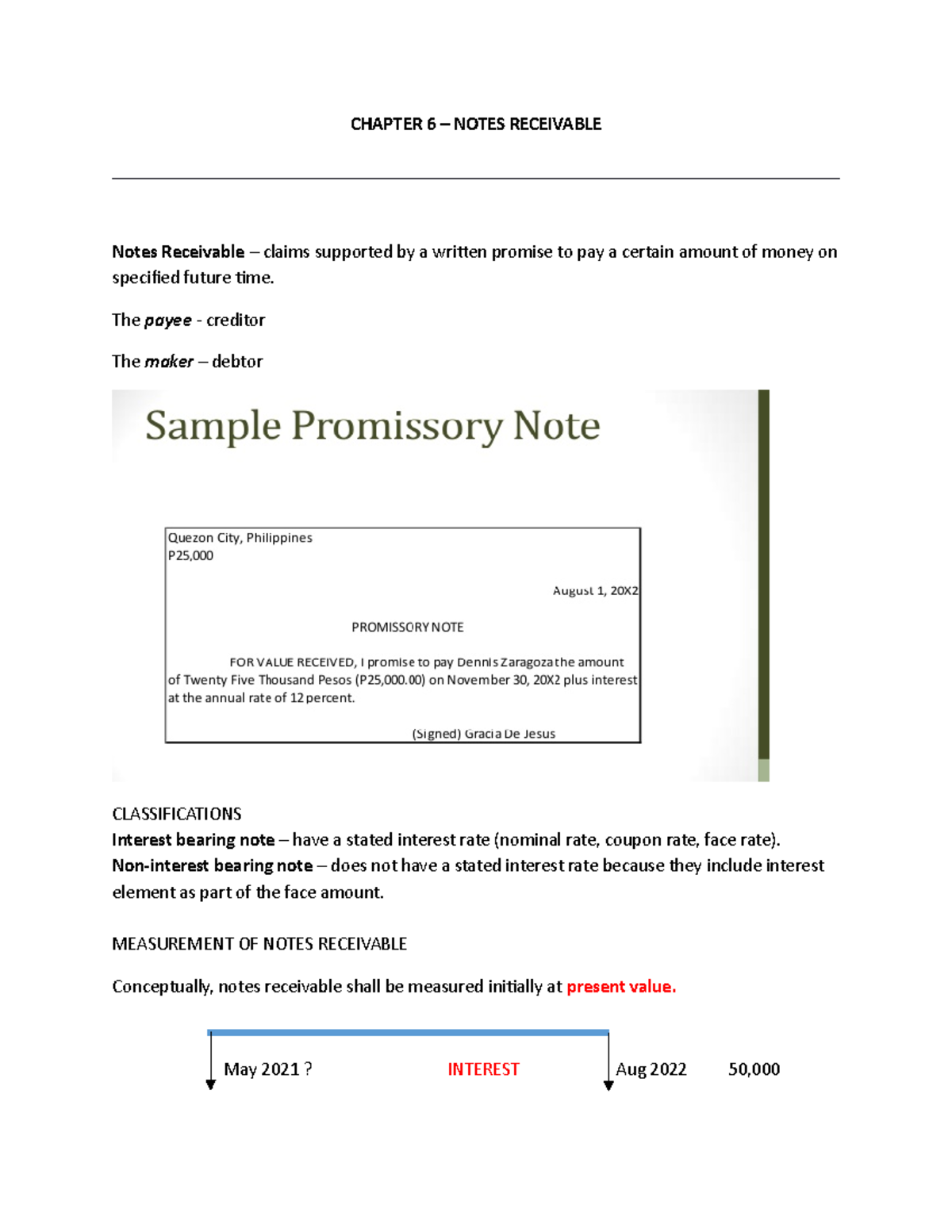 Chapter-6-Notes-Receivable intermediate accounting - CHAPTER 6 – NOTES ...