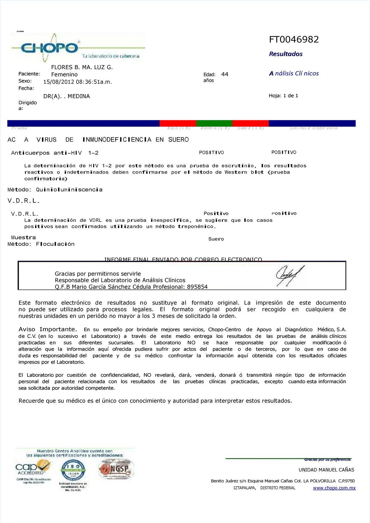 Pdf-prueba-chopo-pcr-documentos necesarios para salida e ingreso del país - 223569 FT - Studocu