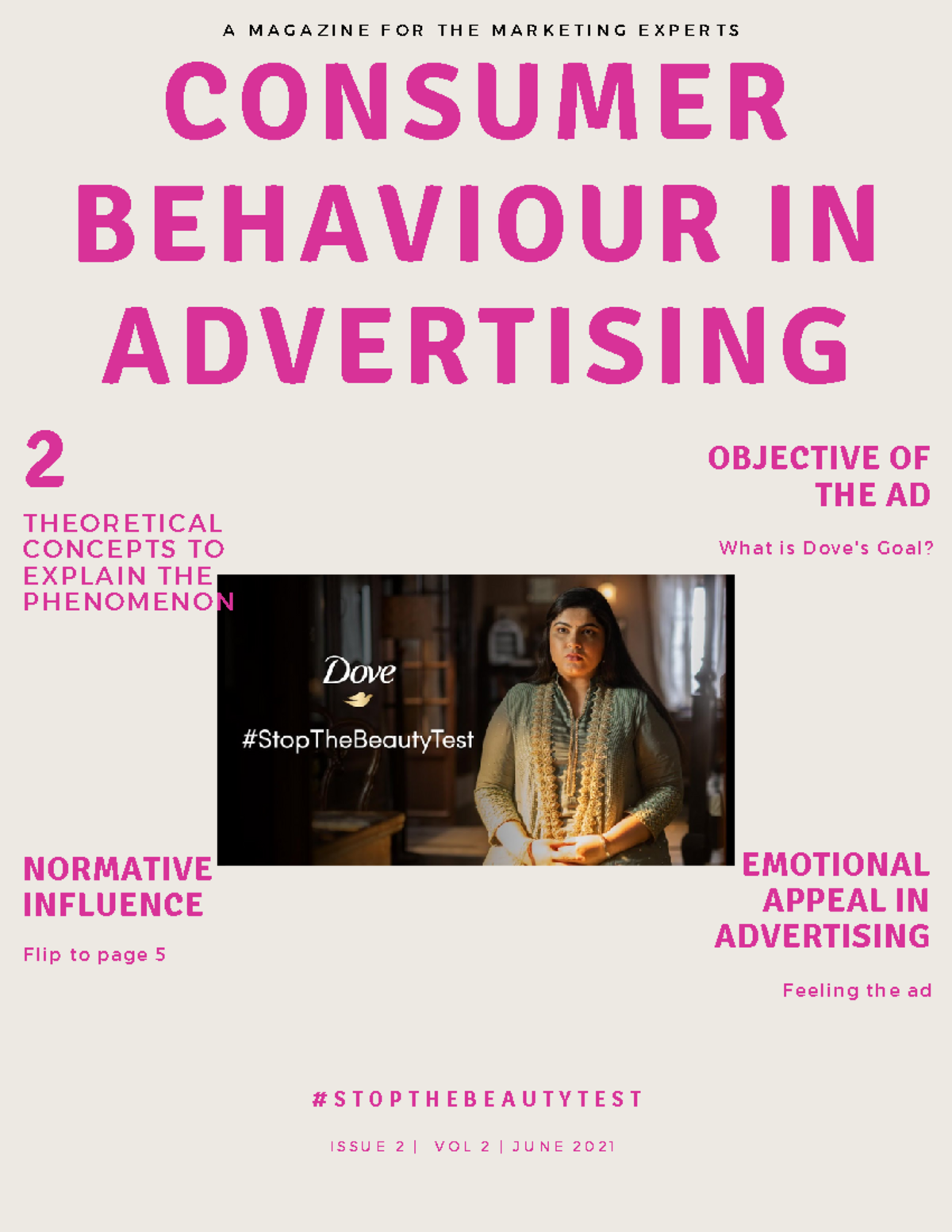 Assignment 2 - Mark 305 - CONSUMER BEHAVIOUR IN ADVERTISING A M A G A Z ...